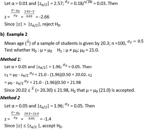 basics of testing of hypothesis informetrics and scientometrics