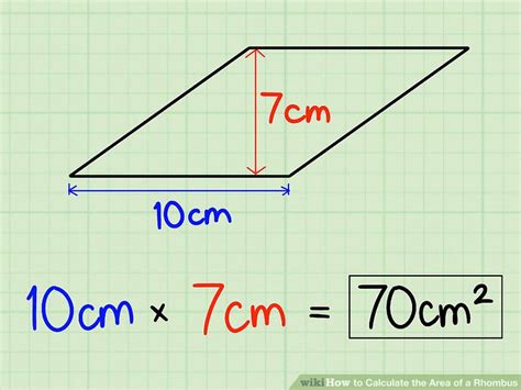 3 Clear And Easy Ways To Calculate The Area Of A Rhombus