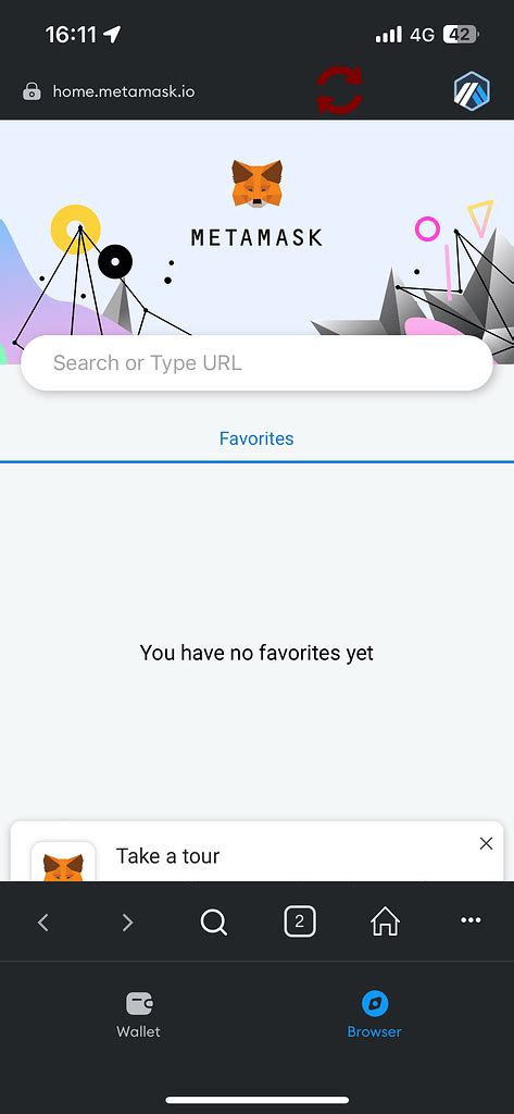 Add “refresh” Button In The Browser Feature Requests Metamask