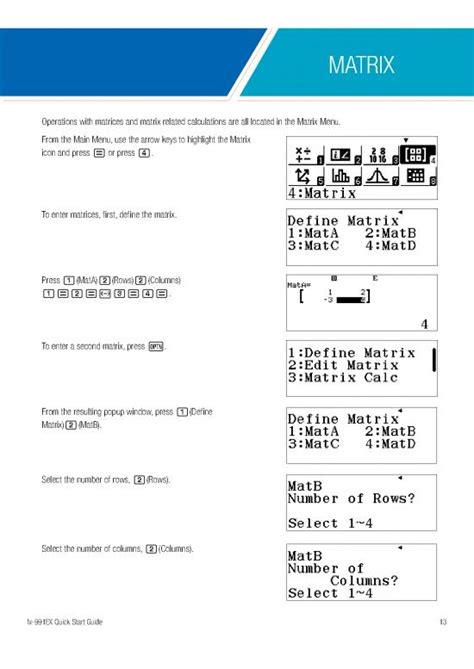 Matrix Pdf 175189 03 Casio Quickstartguide Fx 991ex Fx 570ex Matrix