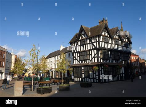 Black And White House Hereford Herefordshire England United Kingdom