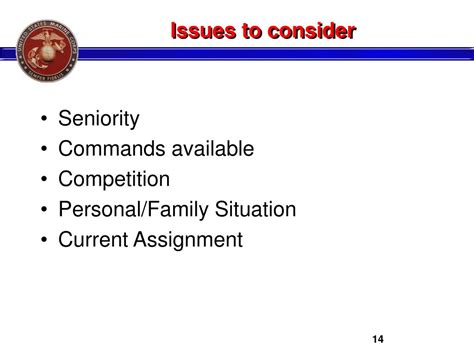 Ppt Marine Corps Command Screening Process The Most Important Boards