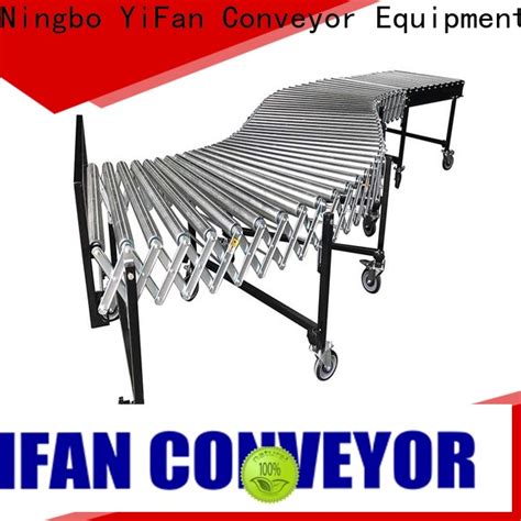 High Quality Motorized Roller Conveyor Double Company For Warehouse Logistics Yifan Conveyor