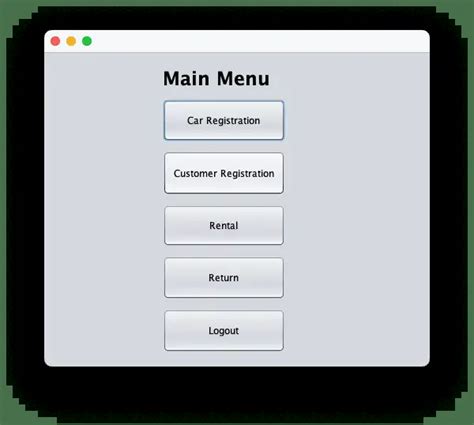 Car Rental System Using Java With Source Code CodeWithCurious