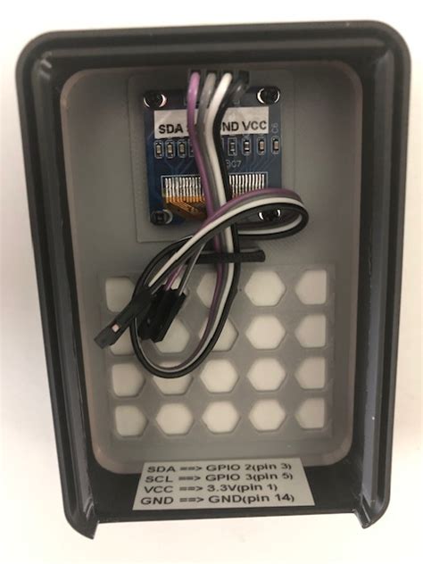 Oled Case Top Extra Deep For Ssd1306 By Tom Cichowicz Download Free