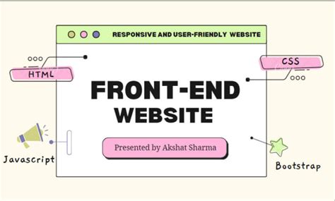 Create Custom And Responsive Front End Website With Html Css Javascript