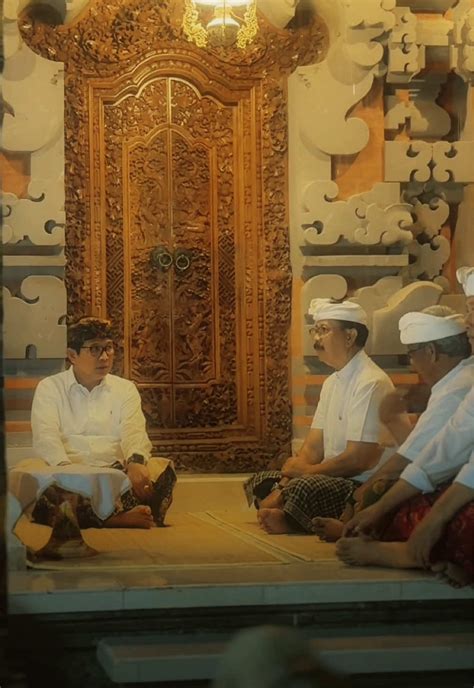 Saya Melayat Ke Rumah Duka Almarhum Ida Pedanda Made Sideman Mantan K
