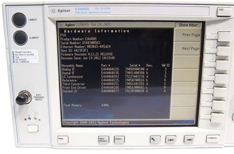 Agilent Keysight E A Hz GHz PSA Series Spectrum Analyzer InStock Com Technology