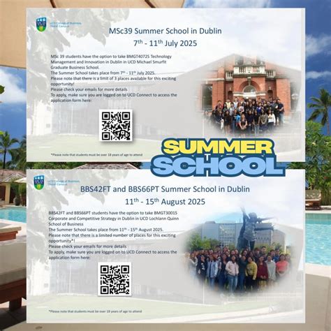 Summer School Applications Are Now Open This Is A Great Opportunity To
