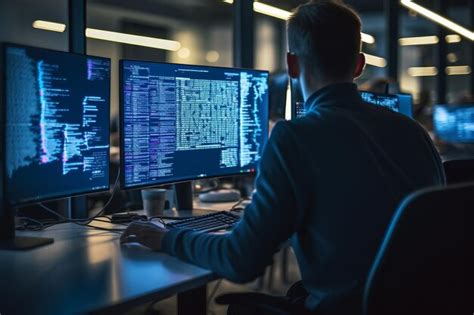 Premium Photo The Evolution Of Programmer Team Development Exploring Website Design And Coding