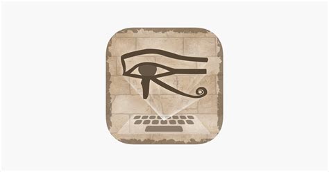 ‎hieroglyphic Keyboard En App Store