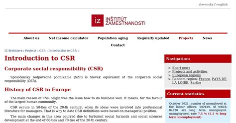 Introduction To CSR Employment Institute