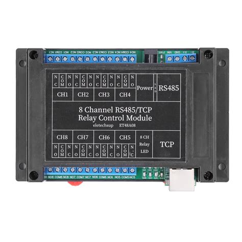 Relay Module 8 Channel 6 Instructions Internal Circuit Protection Relay Control Board With Shell