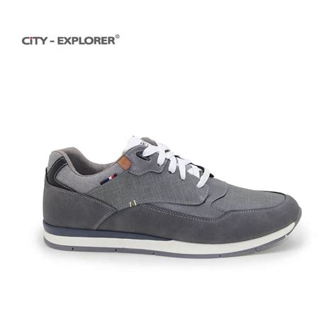 Mens Breathable Casual Sneakers City Explorer Shoes