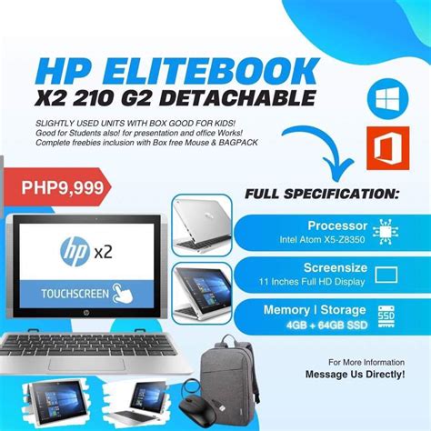 Hp Elitebook X Computers Tech Laptops Notebooks On Carousell