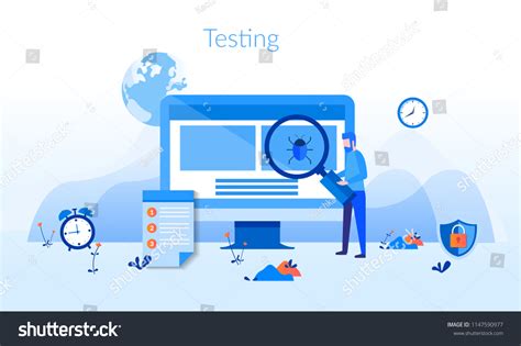 Test Website Over Royalty Free Licensable Stock Illustrations Drawings Shutterstock