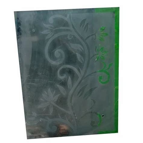 Multicolor Figured Designer Window Glass For Wardrobes Thickness 8mm