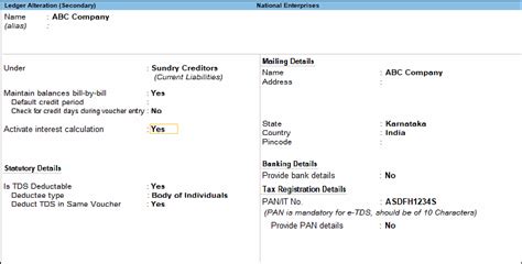 Record TDS Transactions