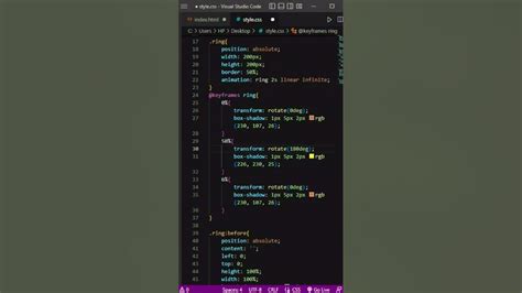Loading Animation In Css Effects Shorts Ytshorts Trending Youtube