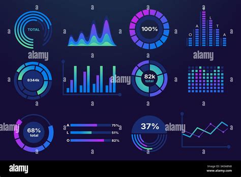 Data Chart Graph Business Statistics Infographic Elements Dat