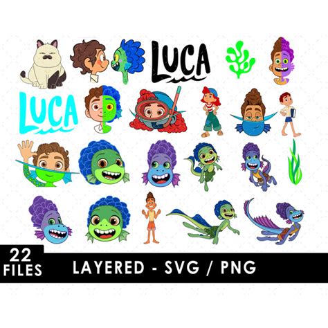 Luca Svg Files Luca Png Files Vector Png Images Svg Cut F Inspire Uplift