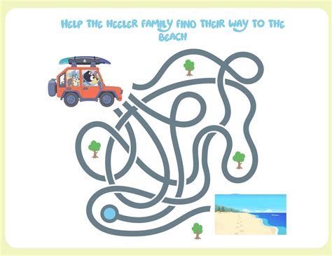 Bluey Activity Book Bluey Worksheets Bluey Bluey Preschool Worksheets