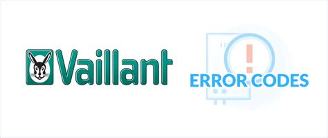 Vaillant Boiler Error Fault Codes Battersea Boiler Repairs