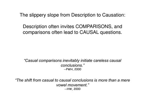 Ppt This Is Often Called “ Reverse Causation ” Ie When The