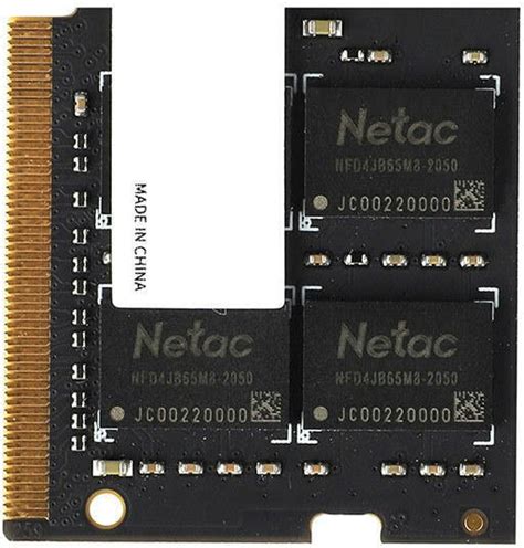 Память ноутбука Netac Ddr4 8gb 3200 Ntbsd4n32sp 08 купить в Киеве цена и отзывы в Moyo