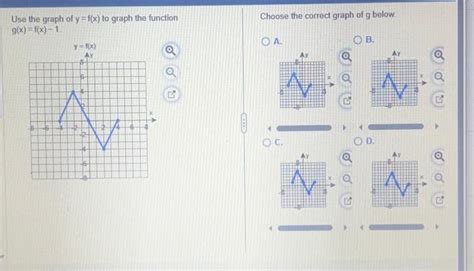 solved use the graph of y f x to graph the function