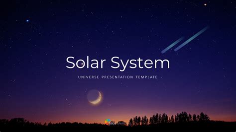Solar System PPT Templates Design Lifestyle