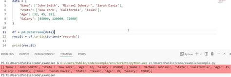 Convert A Pandas Dataframe To A Dict Without Index In Python