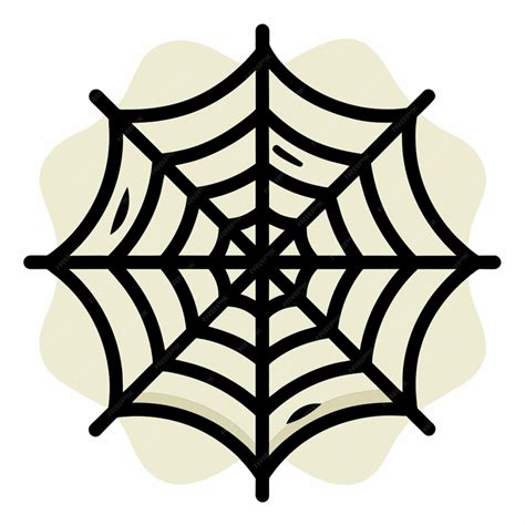 Thin Cobweb Vector Illustration Premium Ai Generated Vector