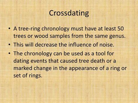 PPT Intro To Tree Ring Dating PowerPoint Presentation Free Download ID