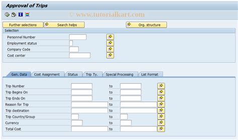 Prap Sap Tcode Approval Of Trips