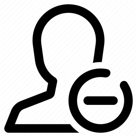 User Remove Ignore Delete Account Friend Icon Download On Iconfinder