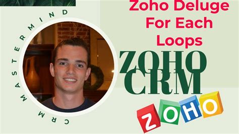 zoho deluge for each loops full tutorial youtube
