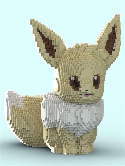 Lego Moc Eevee By Wilmottslego Rebrickable Build With Lego