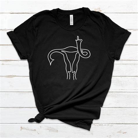 Uterus Middle Finger Ark Kreations Designs