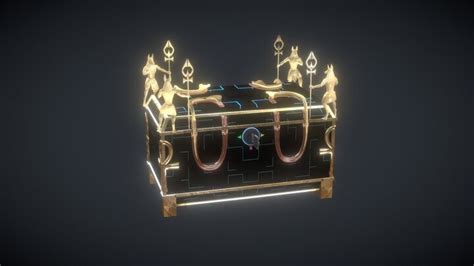 Artstation Egyptian Tech Chest