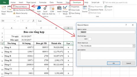 Vba Trong Excel Lập Báo Cáo Tổng Hợp Tự Động Với Excel
