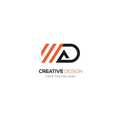 Premium Vector Modern Letter Mda Logo