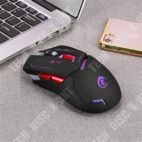 Td® Wireless Gaming Mouse Dator Ergonomisk Hög Kvalitet Prestanda Flera