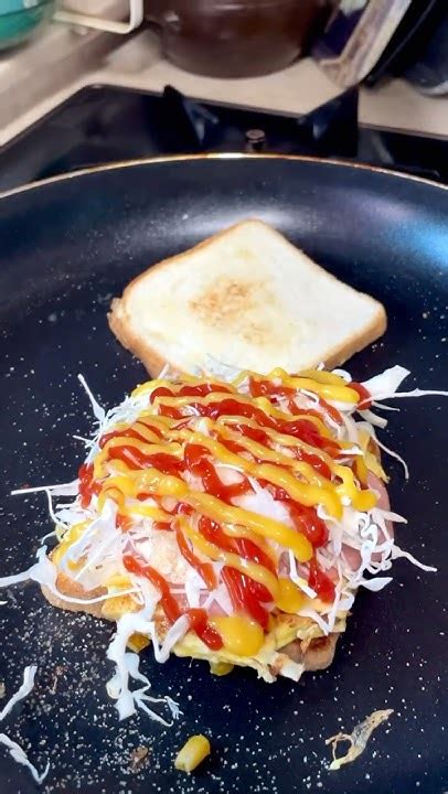 추억의 맛 양배추가 가득 들어가는 길거리 토스트🥪 토스트 Food Koreanfood Youtube