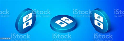 파란색 배경에 격리 된 등분 측정 커피와 대화 아이콘 커피 토크 음성 거품 채팅 파란색 원 버튼입니다 벡터 일러스트레이션 0명에 대한 스톡 벡터 아트 및 기타 이미지