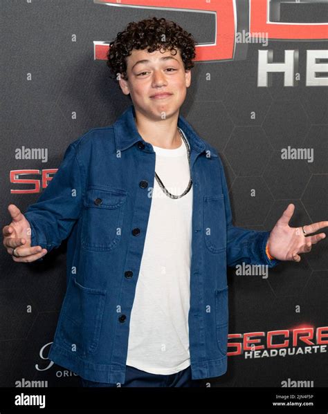 Julian Lerner Attends Premiere Of Paramount Movie Secret Headquarters