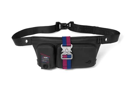 Rog Slash Hip Bag Rog Slash Bag Gaming Apparel Bags Gearrog Republic Of Gamersrog Global