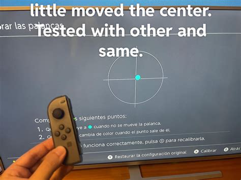 Help Please Joystick Replaced From Joycon But Not Centred Rrepair