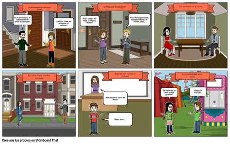 La Convivencia Pacifica Storyboard By 1d335d0c