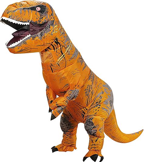 Pq Inflatable Dinosaur Costume Adult T Rex Costume Blow Up Dinosaur